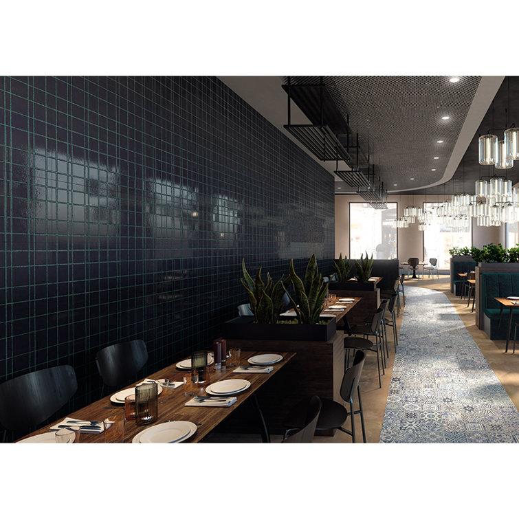 Apollo Tile Nimbus 18" x 47" Ceramic Marble Look Wall & Floor Tile | Wayfair